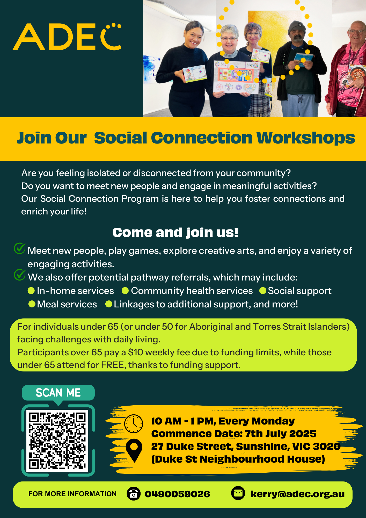 ADEC Community Programs | Inclusive Capacity Building Support