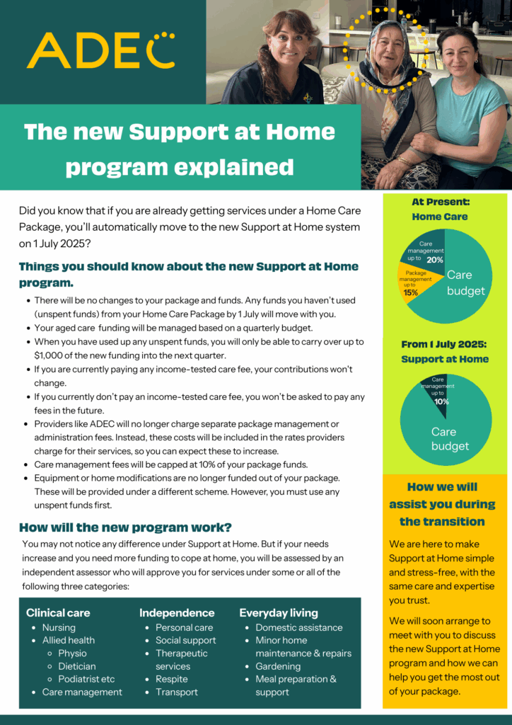 Home Care Service & Assistance Package Provider in Melbourne